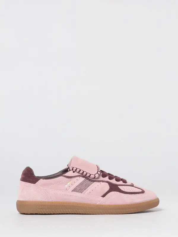 ALOHAS Tb.490 Two-tone Suede Lace-up Sneakers - Pink