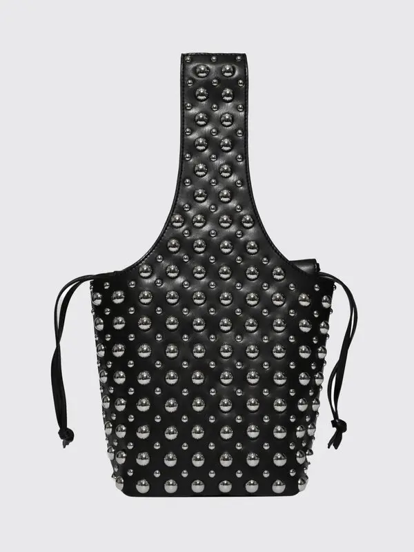 Liviana Conti Studded Faux Leather Handbag