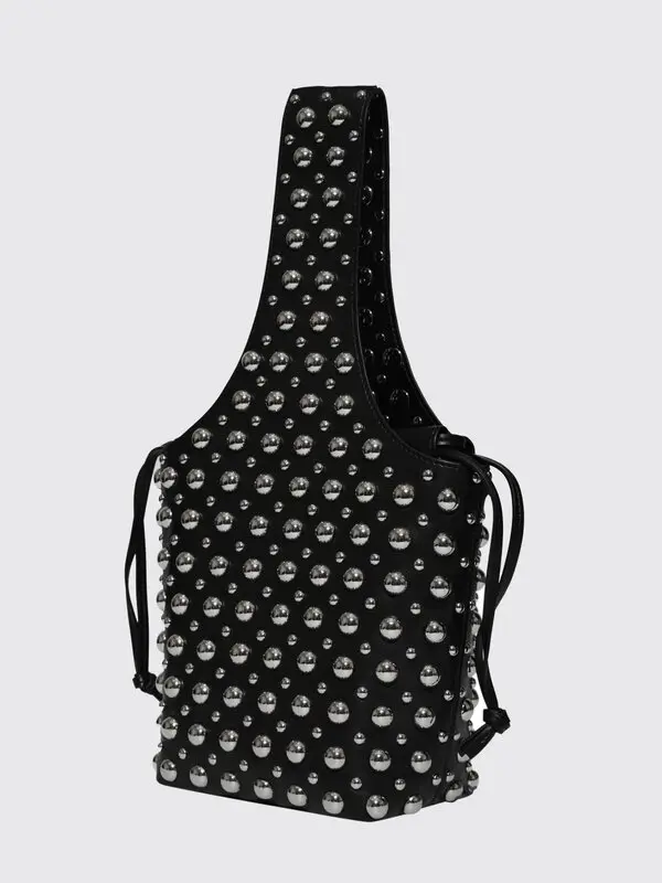 Liviana Conti Studded Faux Leather Handbag