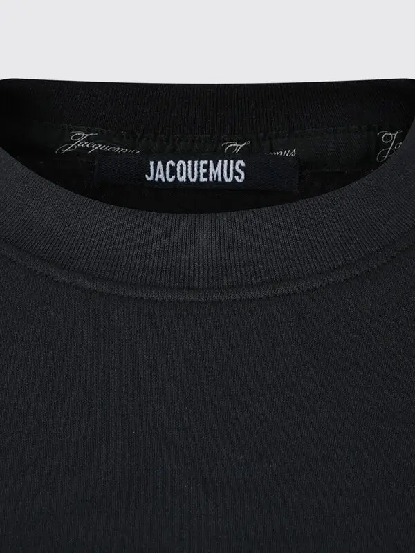 Jacquemus Basic Polyester T-shirts - Black