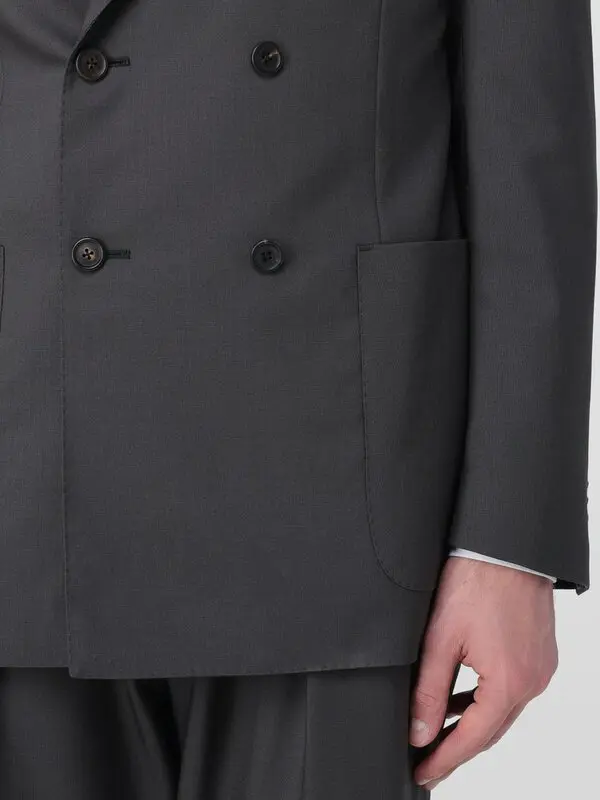 Corneliani Double-breasted Virgin Wool Suit