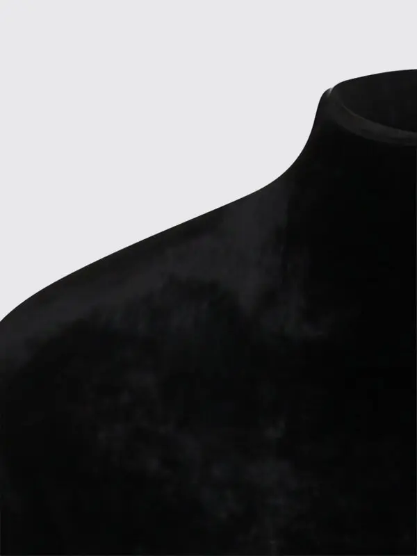 Alaïa Velvet Midi Dress With Rhinestone Embellishments