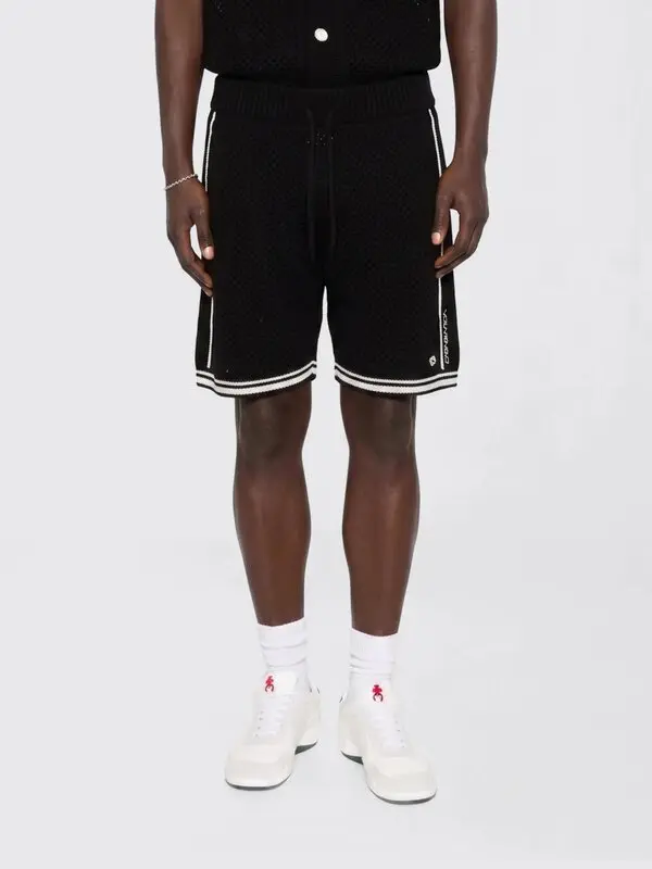 Casablanca Crochet Knit Shorts