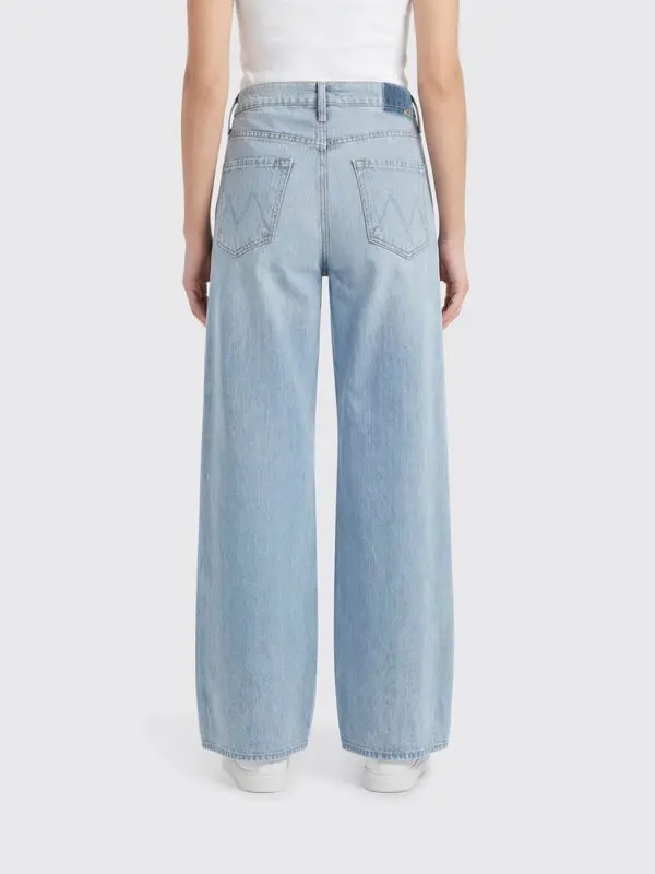 MOTHER Wide Leg Denim Jeans