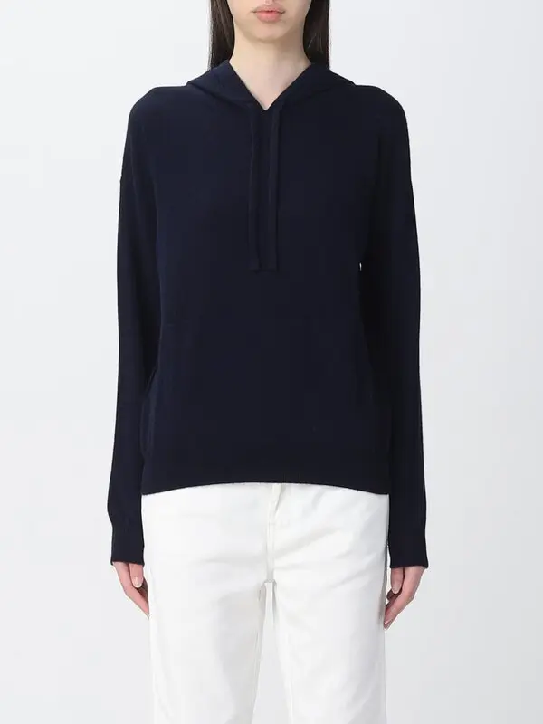 FAY Navy Drawstring Hoodie