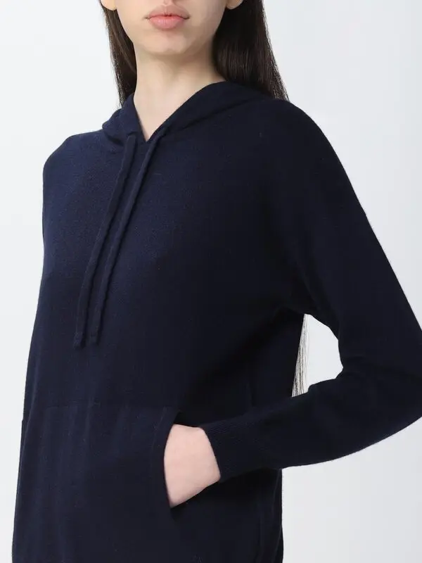 FAY Navy Drawstring Hoodie