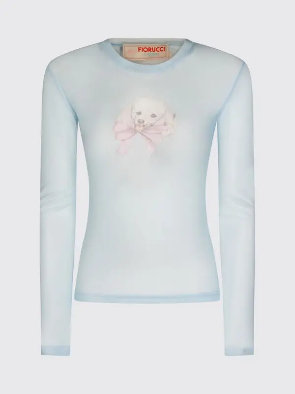 Fiorucci Long Sleeve Graphic Top