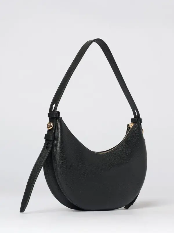 Tory Burch Romy Grained Leather Bag - Black