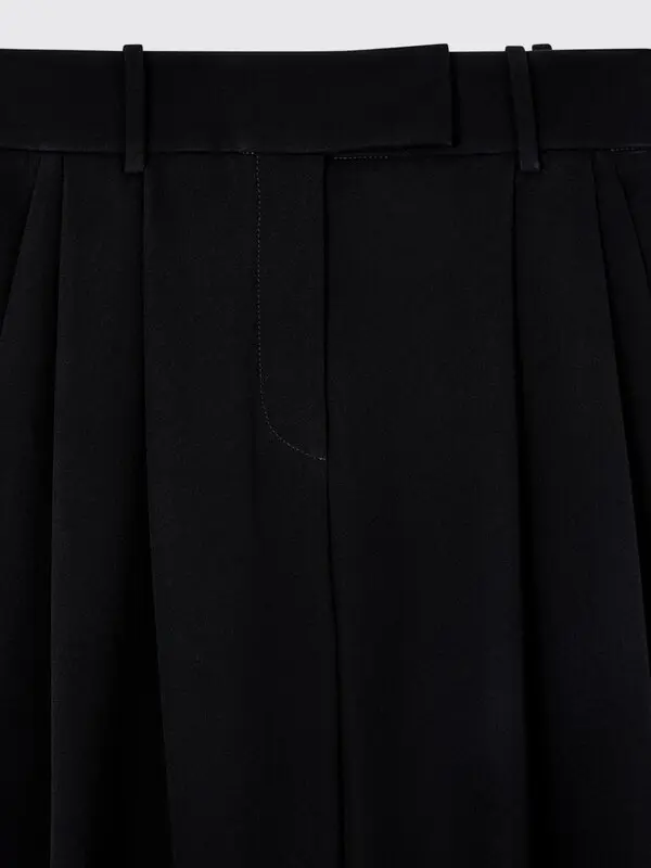Giorgio Armani Silk Palazzo Trousers