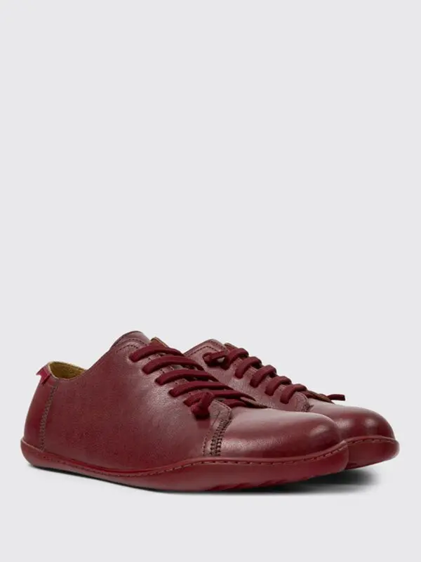 Camper Leather Lace-up Sneakers - Brown