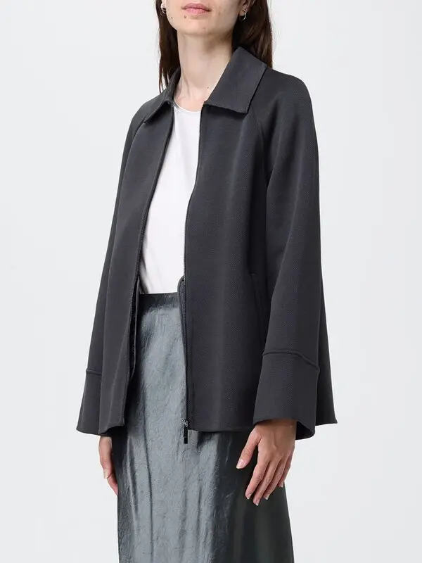 Max Mara Short Cotton Jersey Jacket - Charcoal