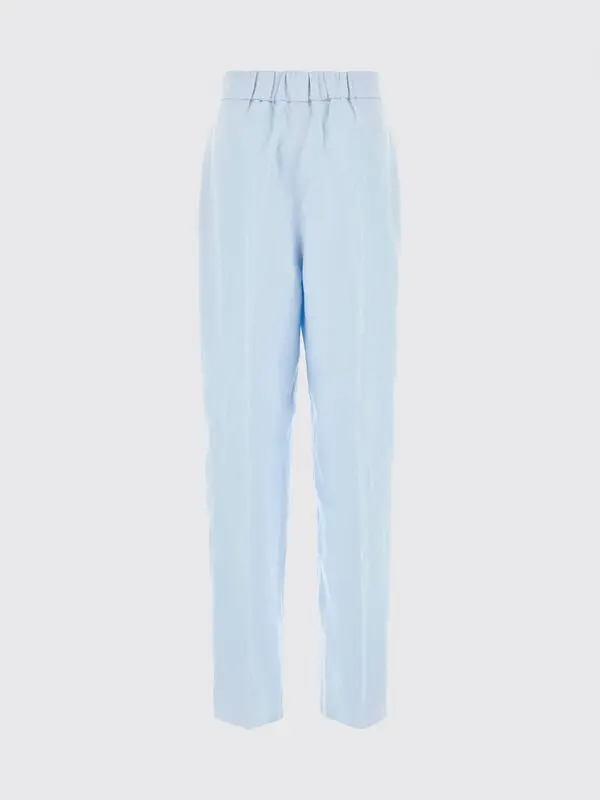 Agnona Linen Tailored Trousers