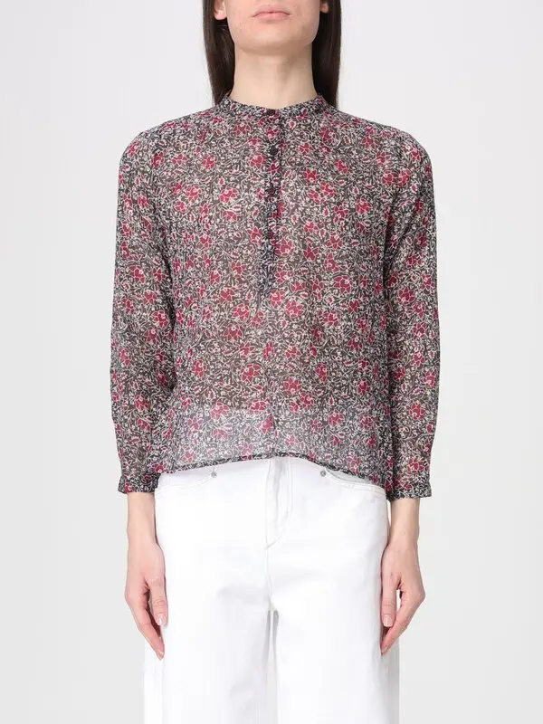 Isabel Marant Étoile Printed Long Sleeve Blouse