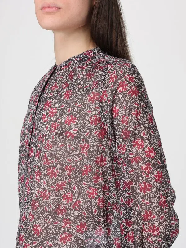 Isabel Marant Étoile Printed Long Sleeve Blouse
