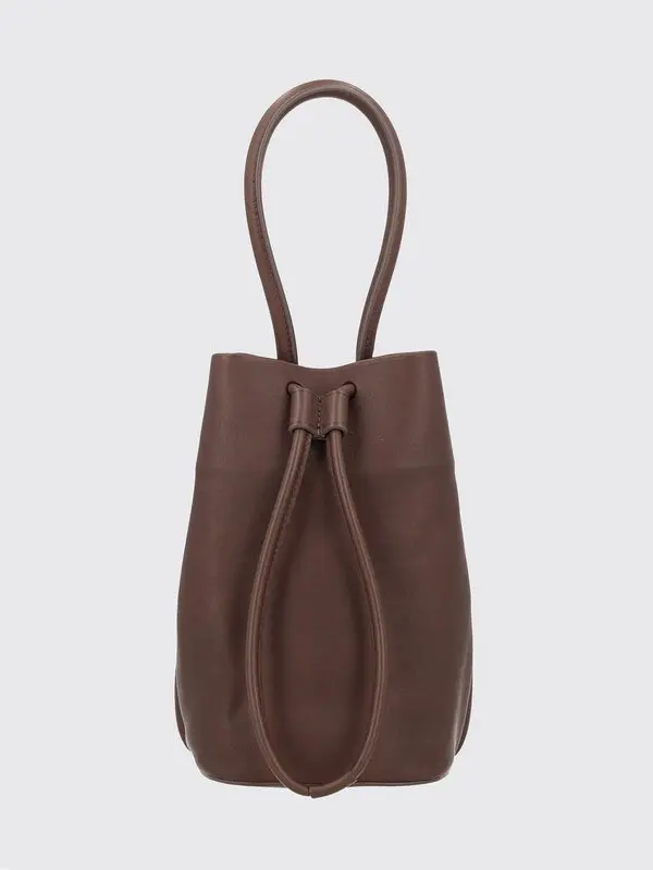 UMA WANG Drawstring Bucket Bag - Brown