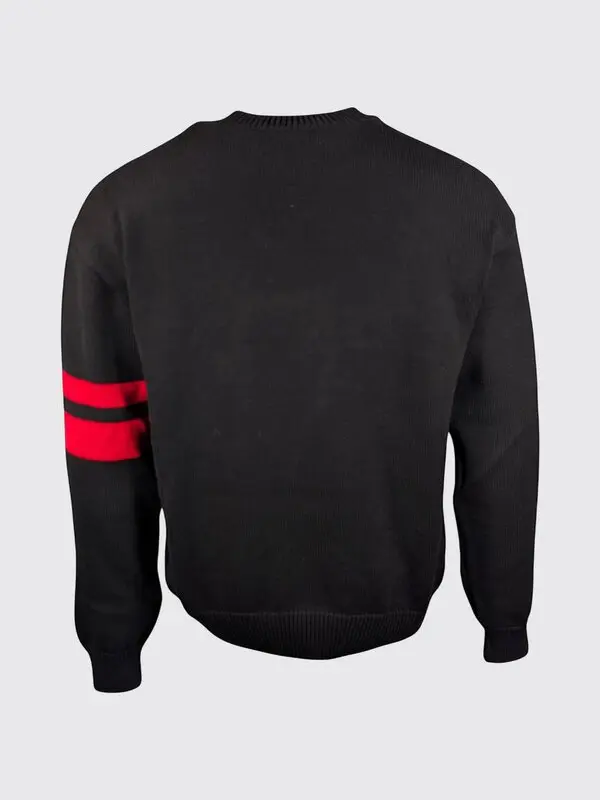 Gcds Cotton Logo Knit Sweater