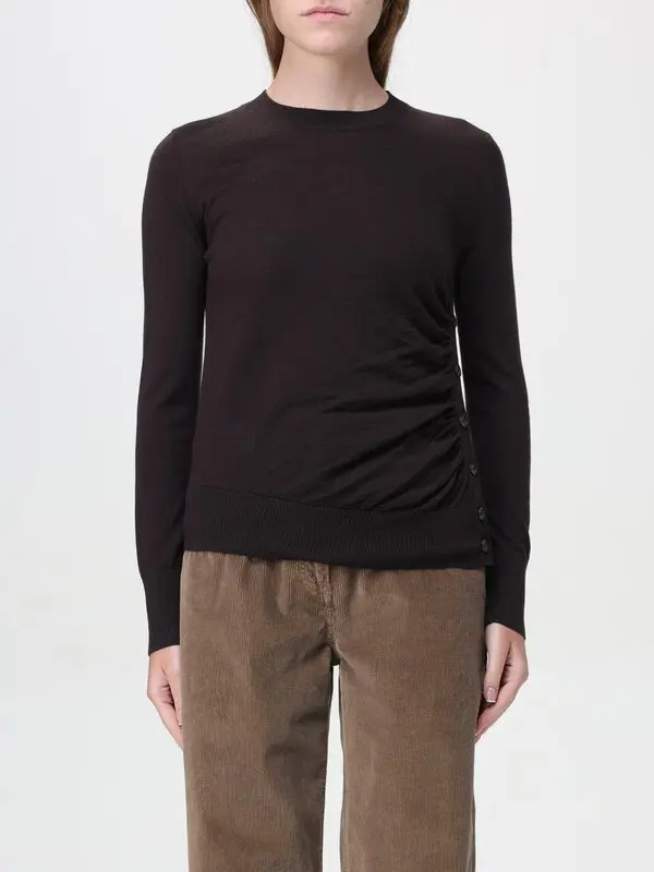 Pinko Gathered Button Detailed Jumper