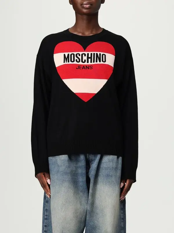 Moschino Heart Motif Jumper
