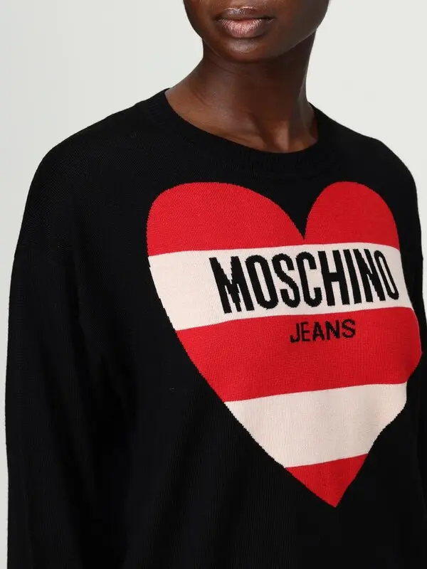 Moschino Heart Motif Jumper