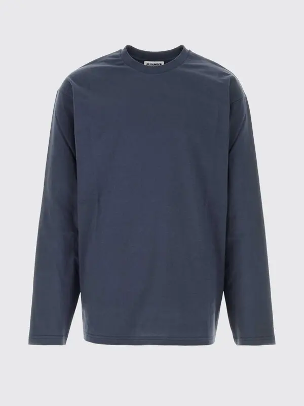 JIL SANDER Basic Cotton T-shirt - Turquoise