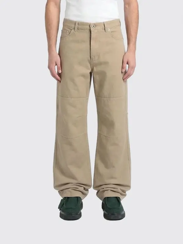 Burberry Cotton Wide Leg Trousers