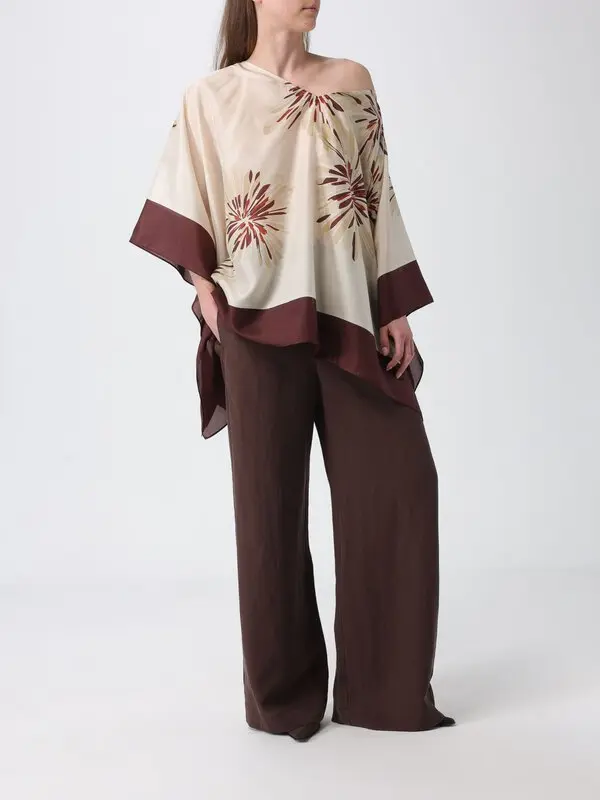 Brunello Cucinelli Silk Blouse - Beige
