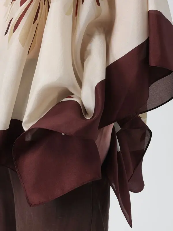Brunello Cucinelli Silk Blouse - Beige