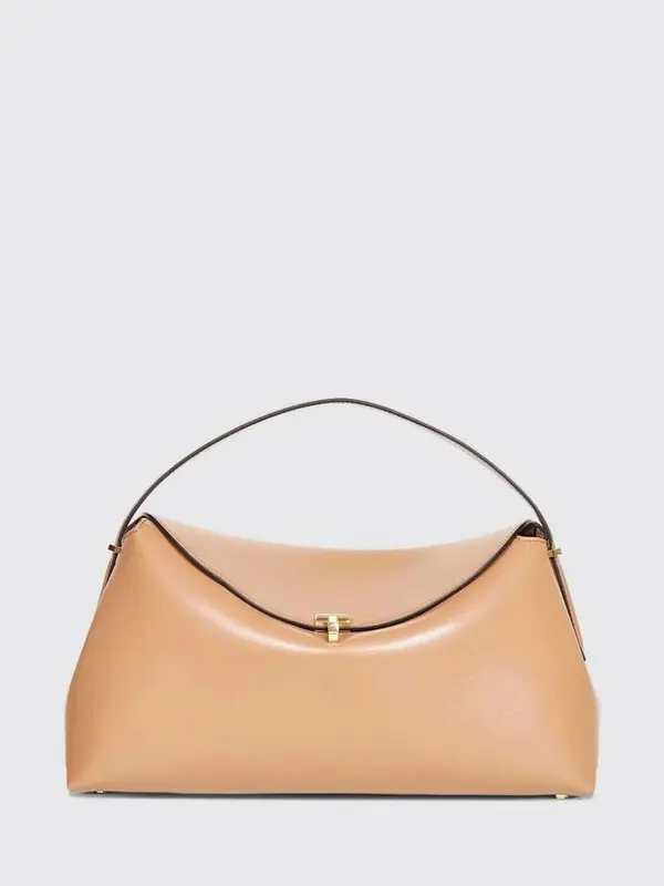 TOTEME Leather Handbag - Camel