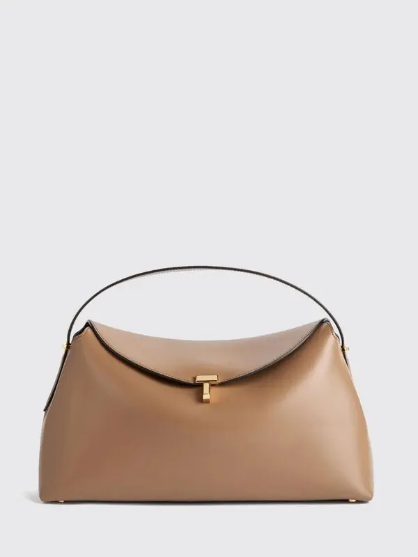 TOTEME Leather Handbag - Camel