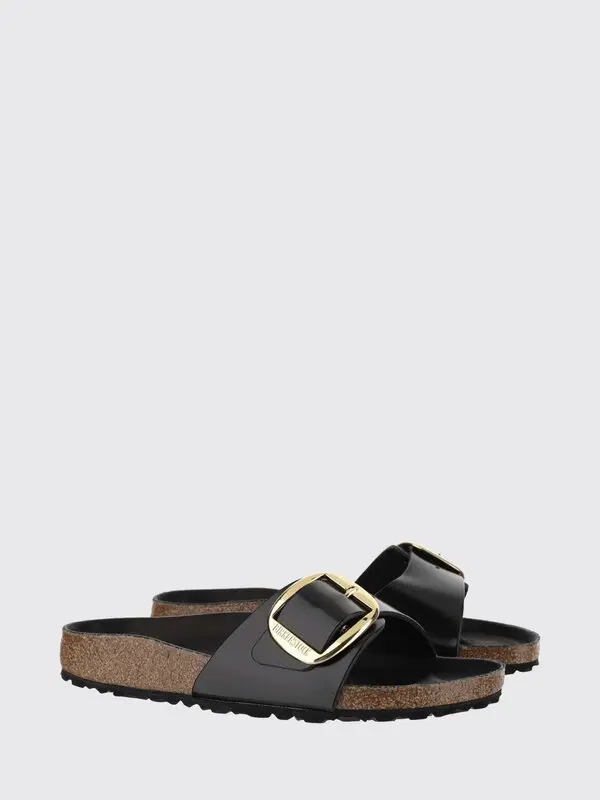 BIRKENSTOCK Madrid Big Buckle Brushed Leather Sandal