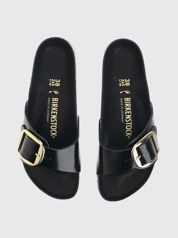 BIRKENSTOCK Madrid Big Buckle Brushed Leather Sandal