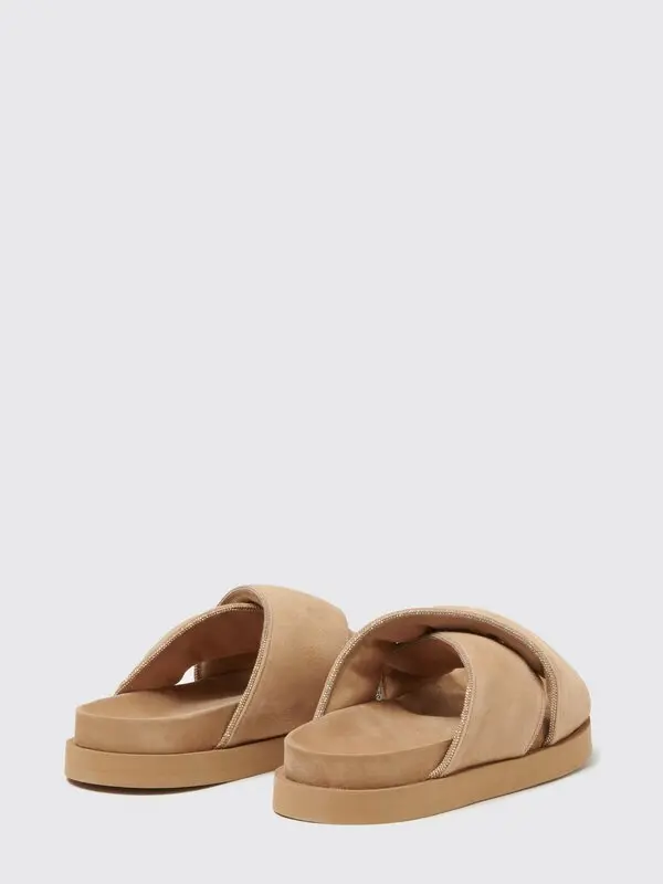 Fabiana Filippi Suede Mule Sandals