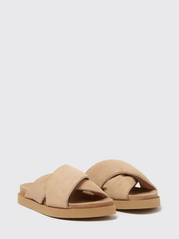 Fabiana Filippi Suede Mule Sandals