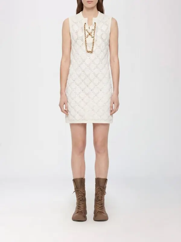 Burberry Crochet Mini Dress