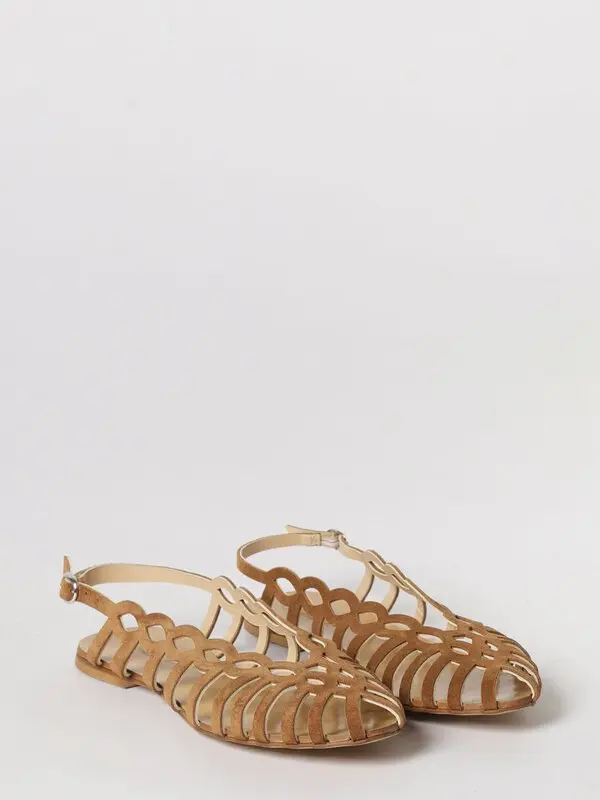 ANNA F. Suede Sandal
