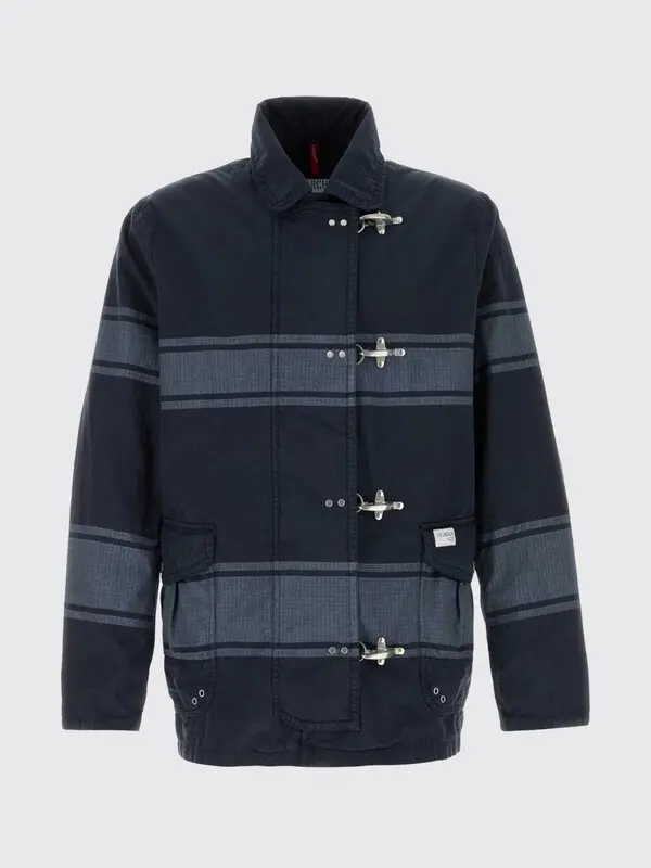FAY Striped Cotton Jacket