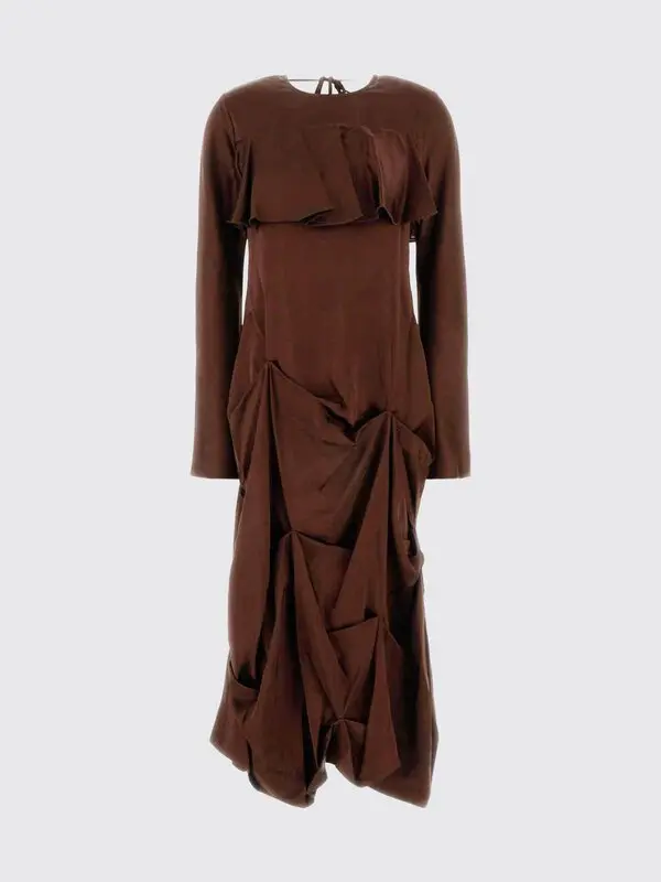 GANNI Viscose Midi Dress
