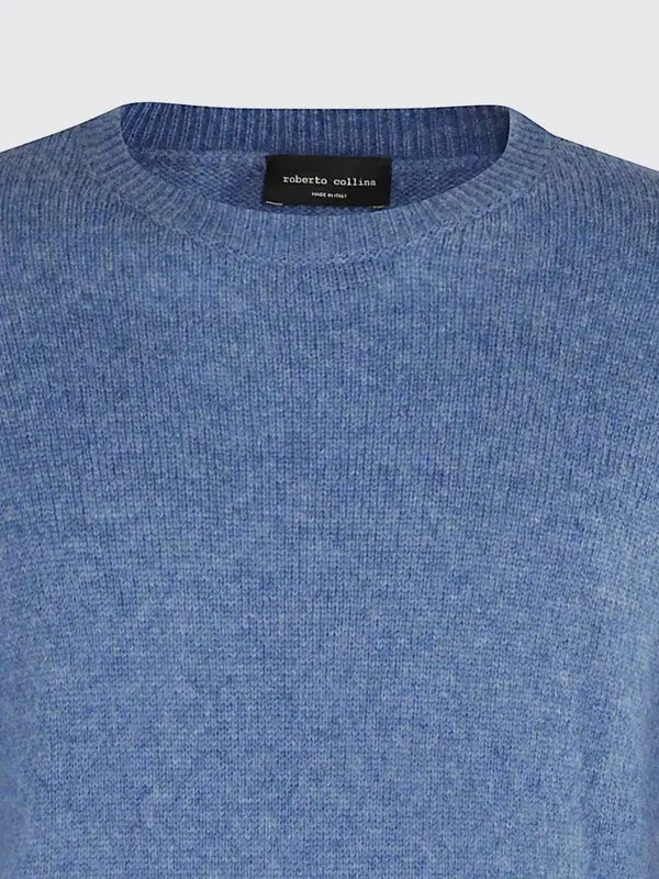 ROBERTO COLLINA Crew Neck Jumper - Avion