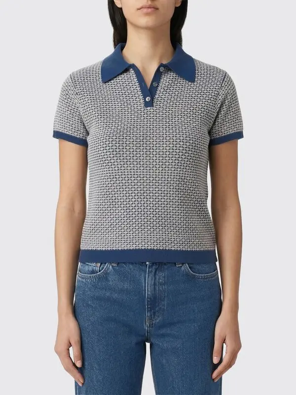 Guest In Residence Knitted Polo Shirt