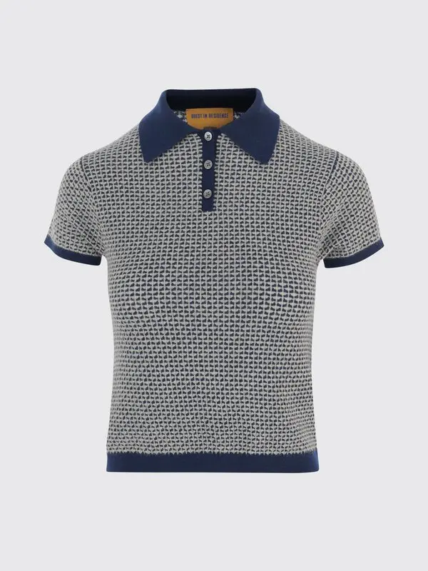Guest In Residence Knitted Polo Shirt