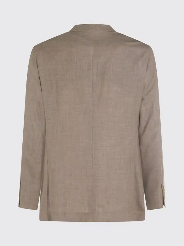 Brunello Cucinelli Wool Blend Single-breasted Blazer