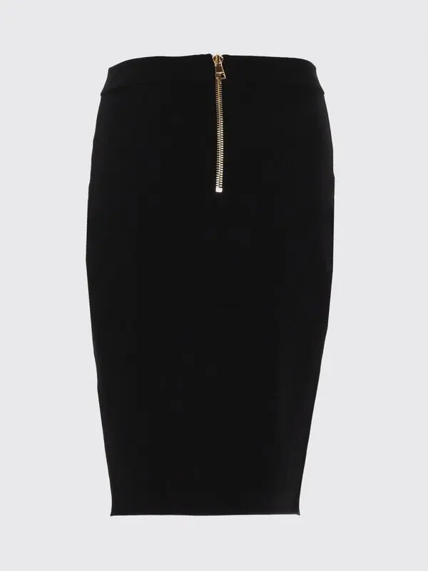Balmain Viscose Pencil Skirt