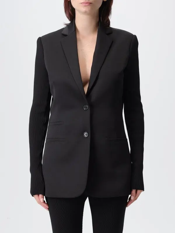 Coperni Tailored Jacket With Ribbed Sleeves
