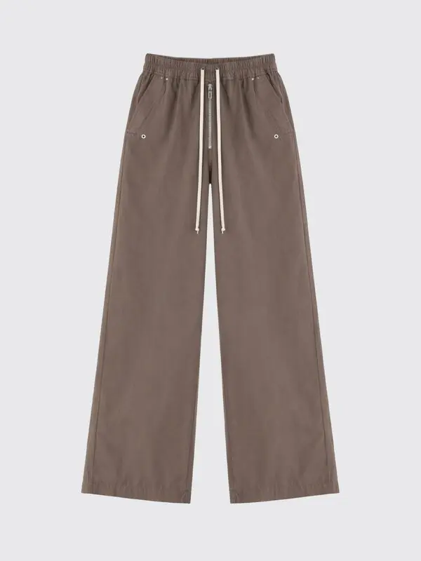 Rick Owens Cotton Geth Belas Trousers - Brown