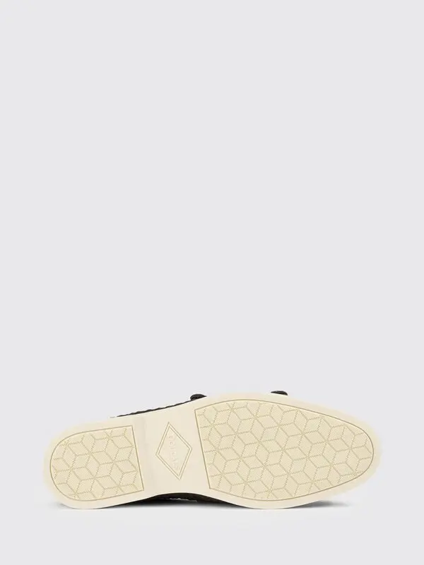DOUCAL'S Woven Suede Monk Strap