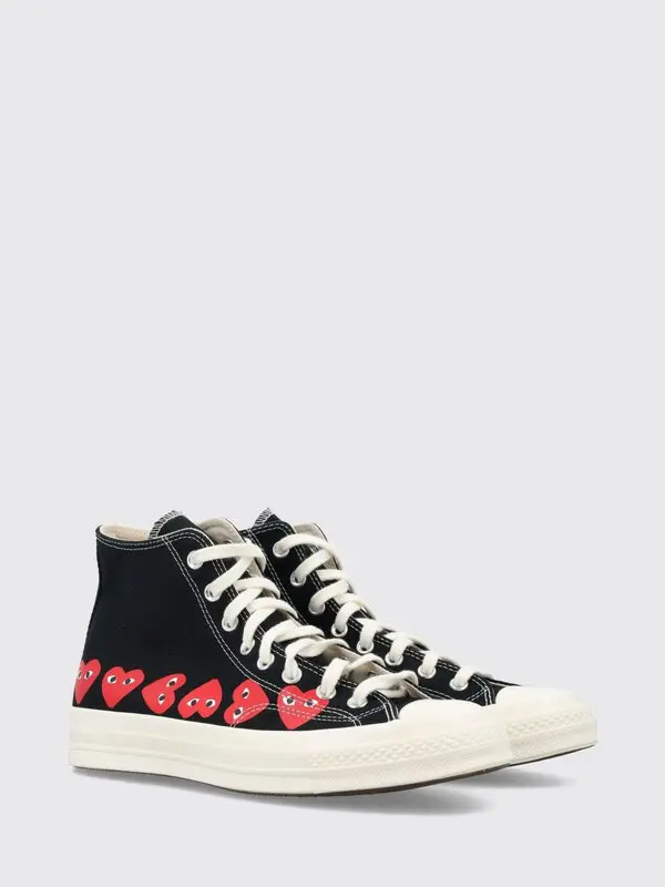 CONVERSE X COMME DES GARONS PLAY High Top Trainers - Black