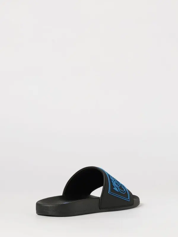 Versace Logo Sliders - Black