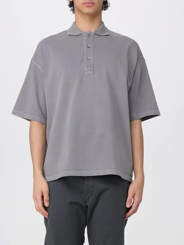 Barena Venezia Cotton Polo Shirt - Grey