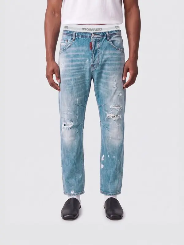 Dsquared2 Slim Fit Denim Jeans - Navy