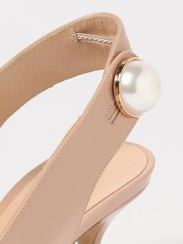 Casadei Slingback Pumps With Pearl Detail